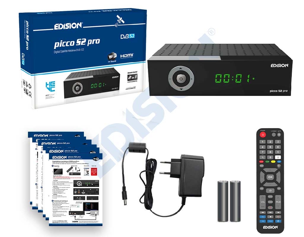 RECEIVERS / SATELLITE / COMBO / PICCO S2 pro