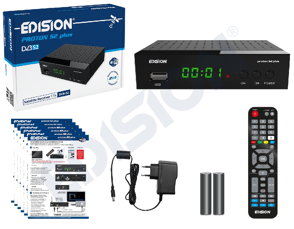 RECEIVER / SAT / COMBO / PROTON S2 plus