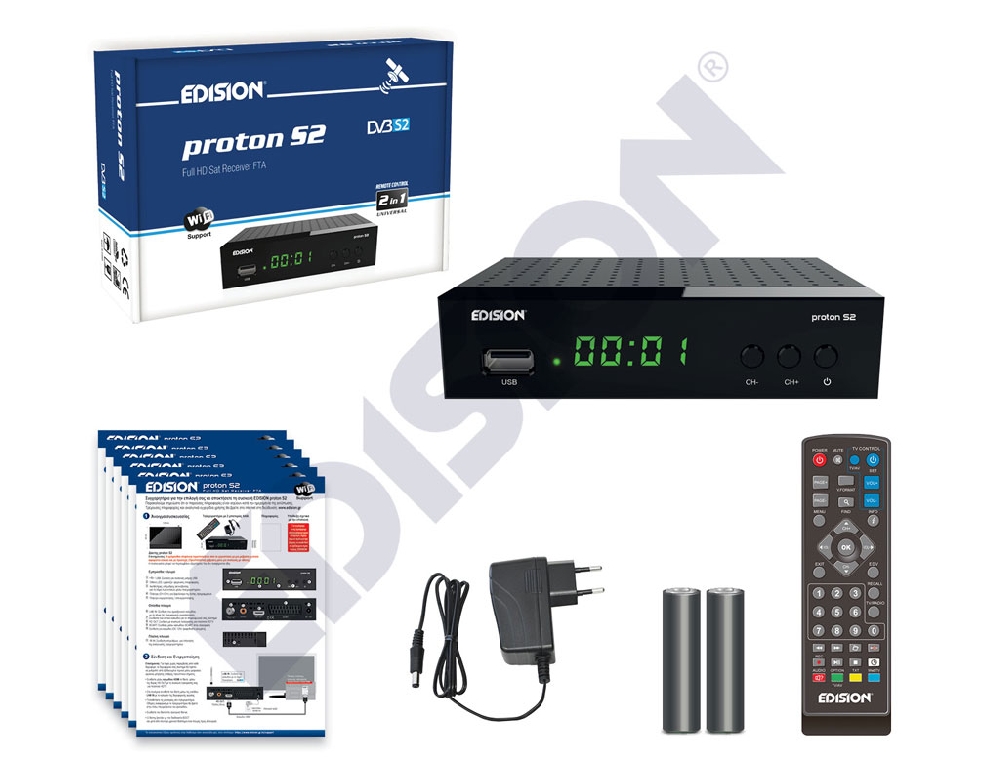 RECEIVERS / SATELLITE / COMBO / PROTON S2