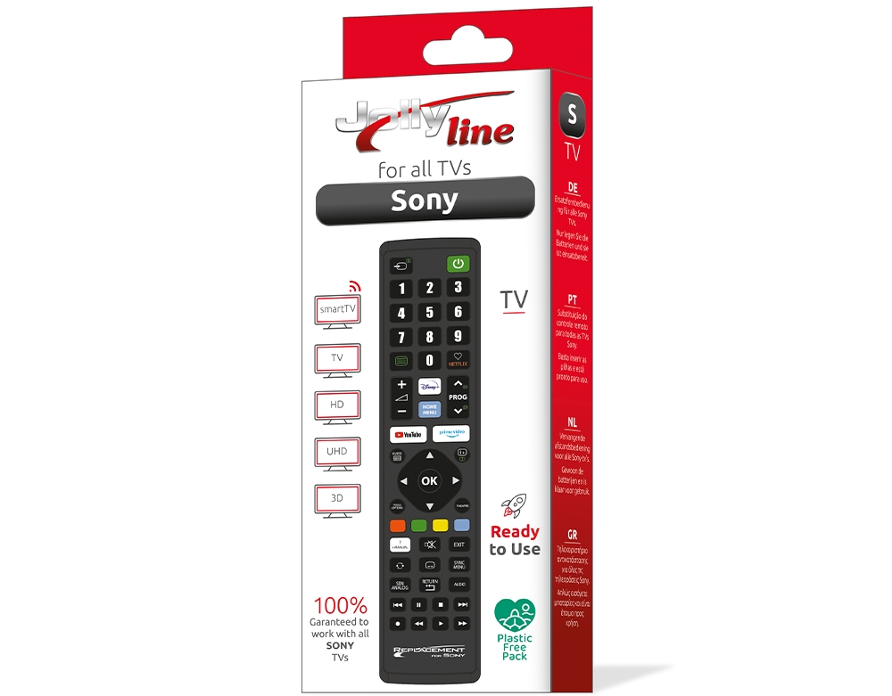 REMOTE CONTROLS / REPLACEMENT / RCU JollyLine Replacement SONY