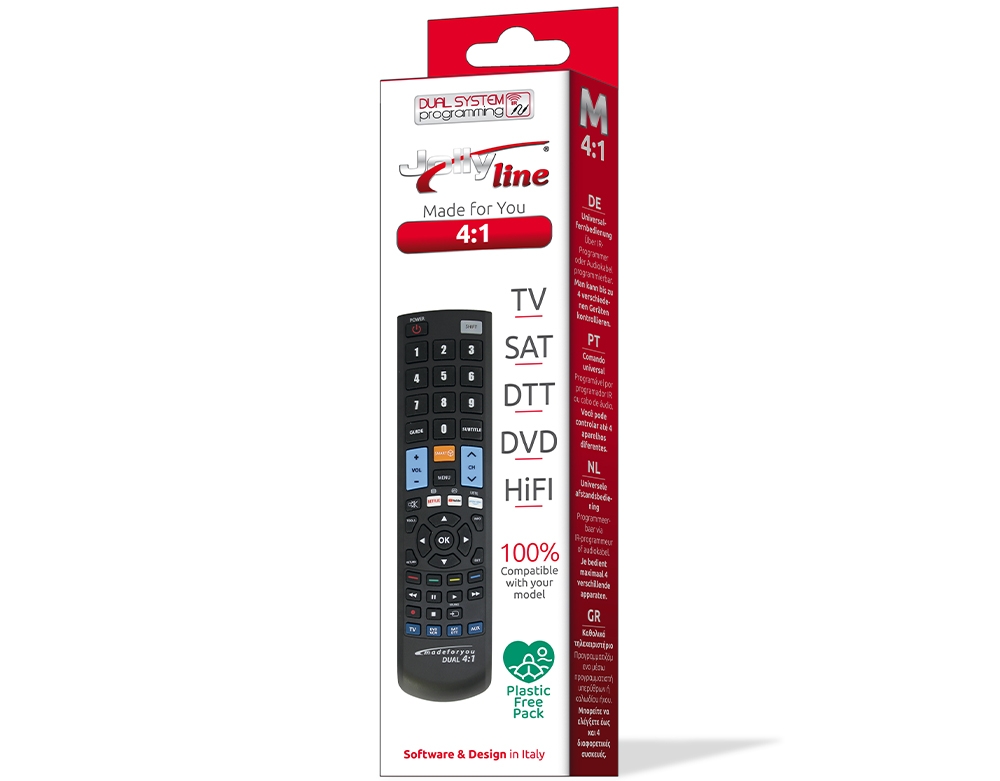 REMOTE CONTROLS / PROGRAMMABLE / JL3084 RCU JollyLine PROG. Made for ...