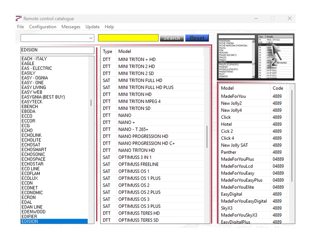 FERNBEDIENUNGEN / PROGRAMMIERBAR / JL1970 USB PROGRAMMER JollyLine for Made for You RCU