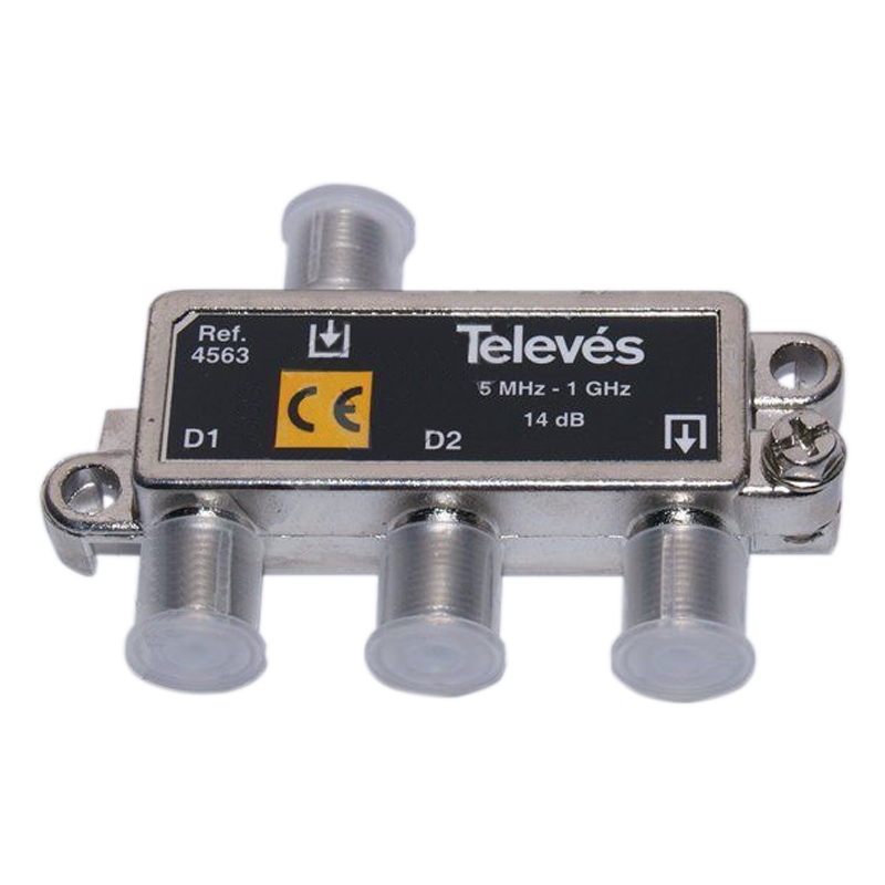 SPLITTERS / TAP OFF SPLITTERS / 4573 TAP-OFF 4 ways 14dB