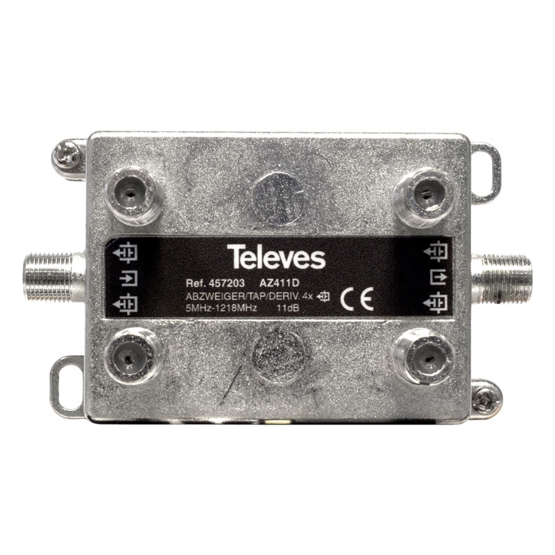 ΔΙΑΚΛΑΔΩΤΕΣ / TAP-OFF / 457403 TAP-OFF 4 ways 17dB