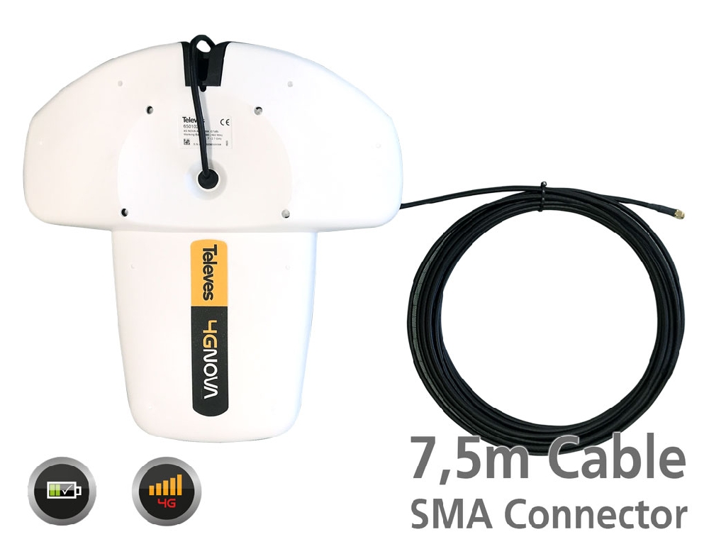 TERRESTRIAL ANTENNAS / ALL BAND / 650102 4GNOVA 4G/LTE ANTENNA