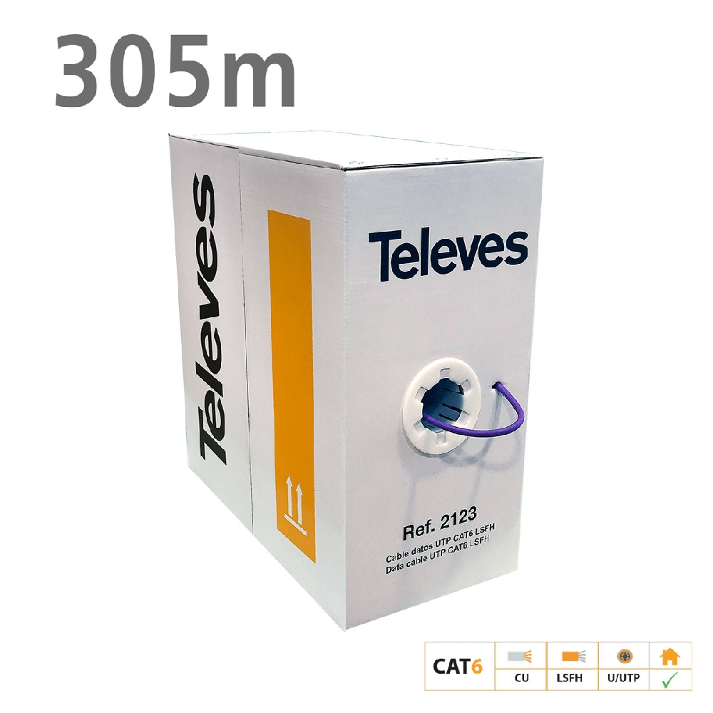 ΚΑΛΩΔΙΑ / UTP / 2123 ΚΑΛΩΔΙΟ UTP DK6000 Cat.6 U/UTP Dca Cu LSFH 6.2mm ...