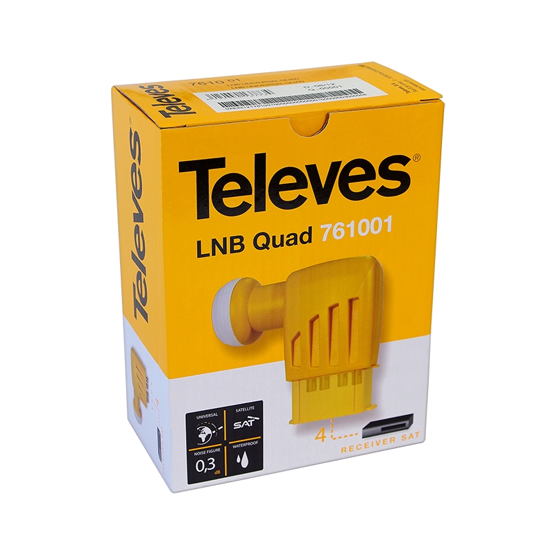 LNB / UNIVERSAL TELEVES / 761001 LNB Quad